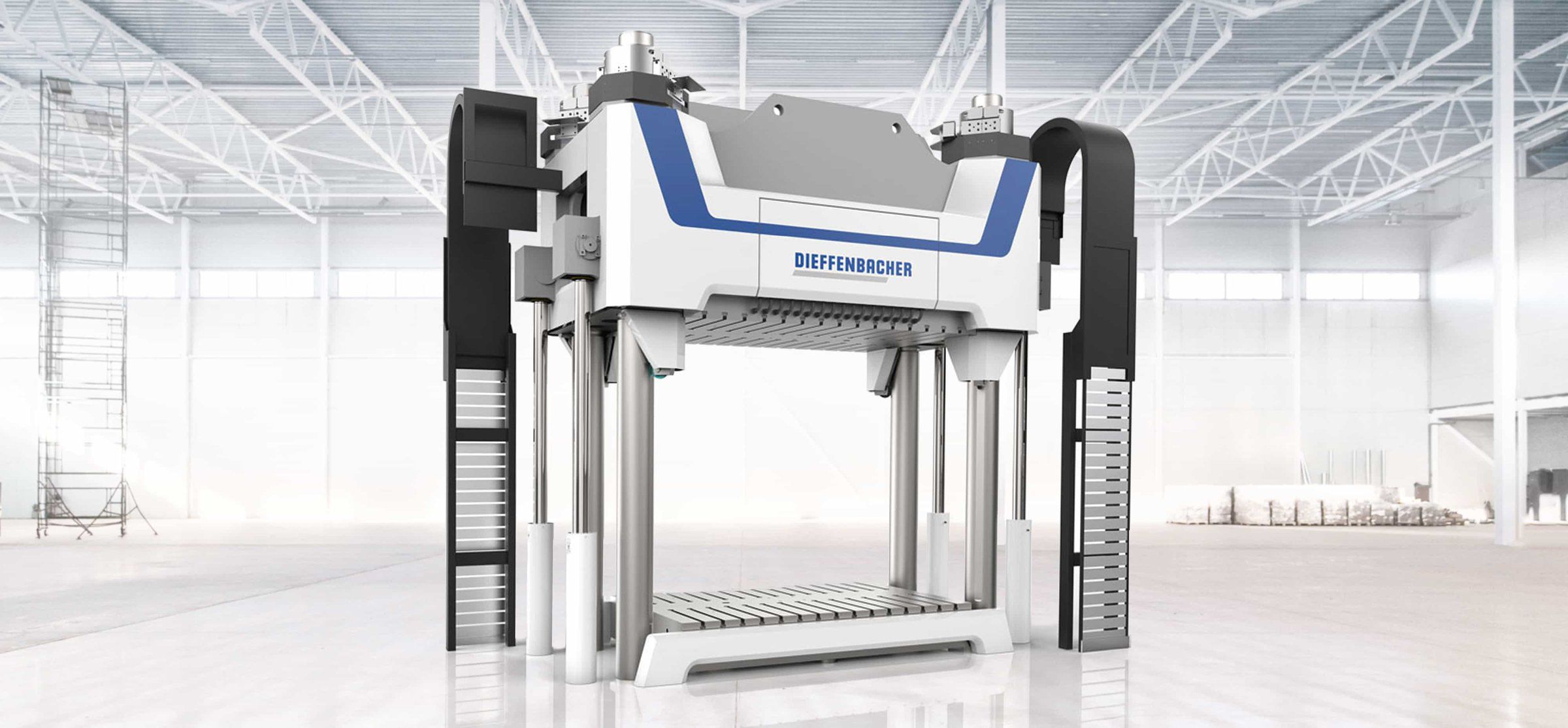 Hydraulic press - Dieffenbacher - for production