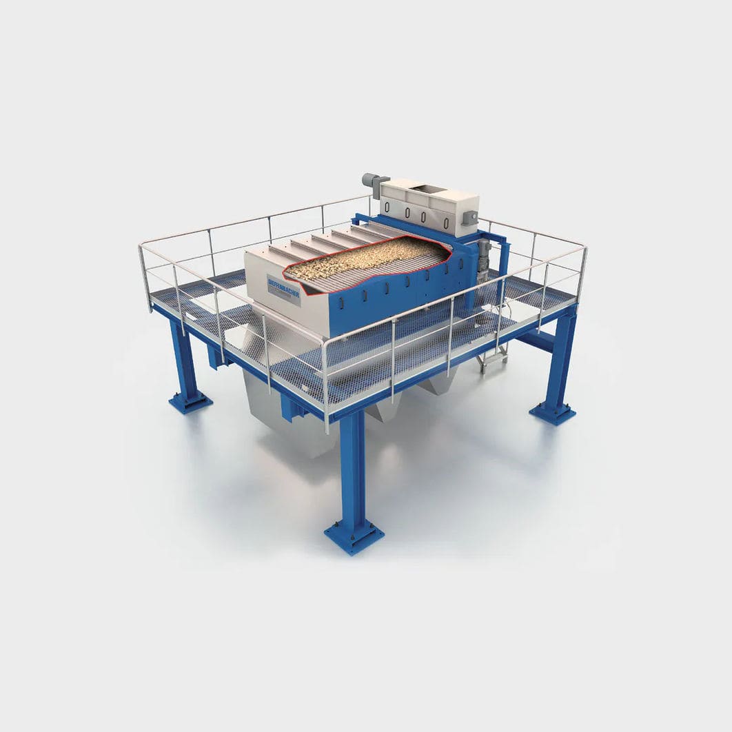 Process screener - CS 4000x2000/ 26+8 - Dieffenbacher - for wood / disc ...