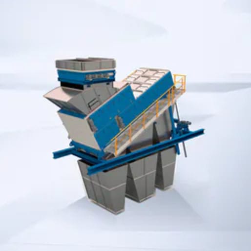 Dry screening screener - OSB - Dieffenbacher - process / wet / disc