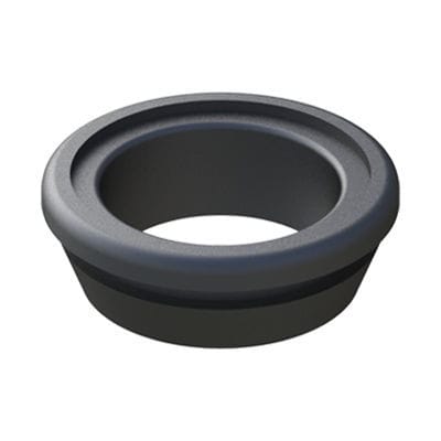 PVC cable grommet - HYPAG - ISC PLASTIC PARTS - open
