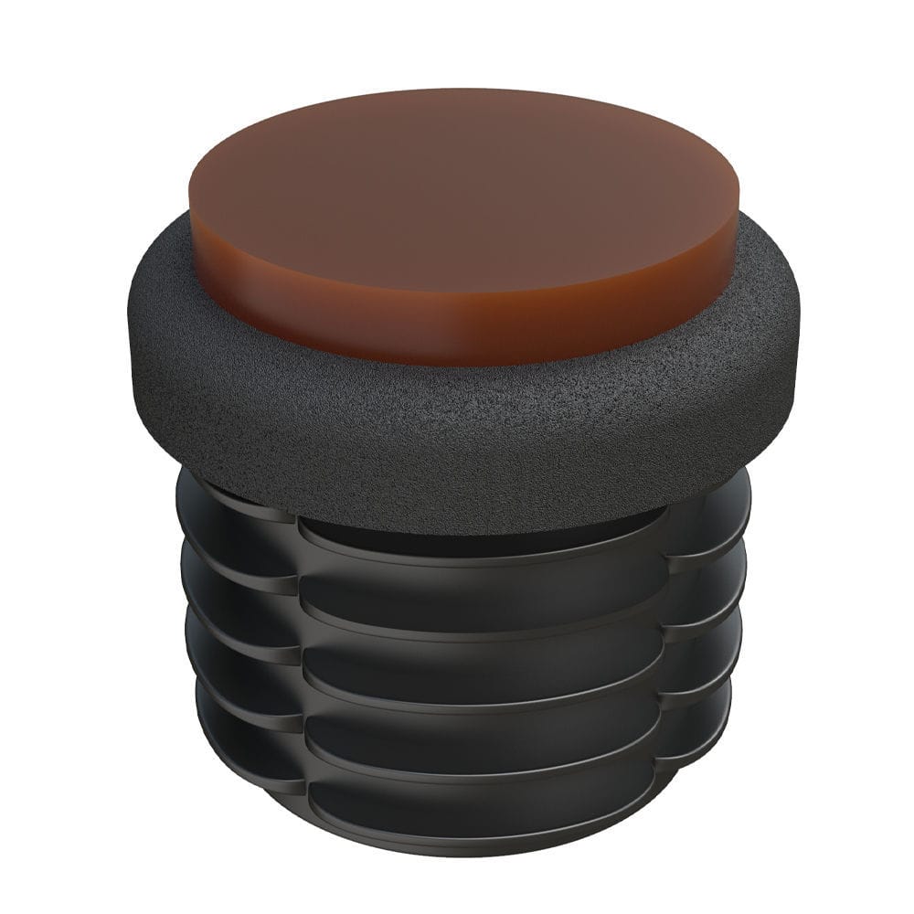 Threaded insert - LET - ISC PLASTIC PARTS - nylon / polyurethane / PUR