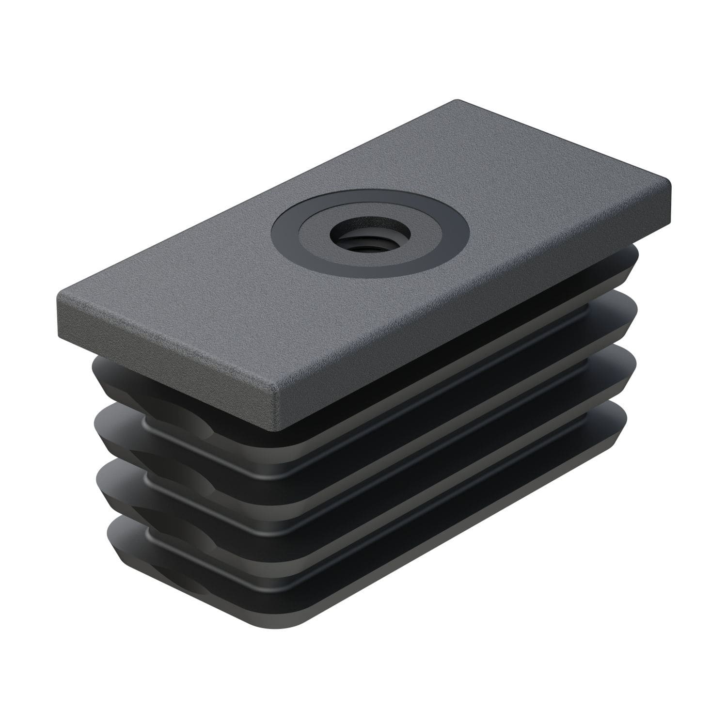 Threaded insert - VOR - ISC PLASTIC PARTS - polyamide / rectangular ...