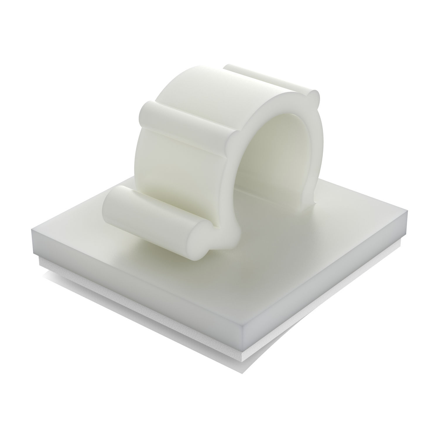 Cable clip - MGRA - ISC PLASTIC PARTS - wire / polyethylene / fixing