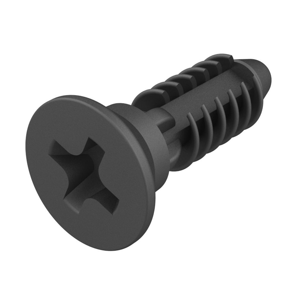 Countersunk head rivet - FBC - ISC PLASTIC PARTS - nylon / threaded