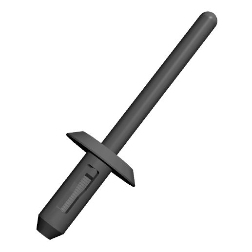 Blind rivet - MRC - ISC PLASTIC PARTS - button head / plastic ...