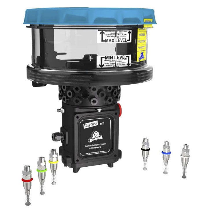 Multi-point lubrication system - PoliPUMP-Eco - Dropsa spa - grease ...