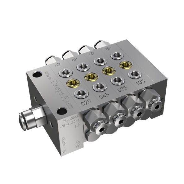 Lubricant progressive feeder - nP - Dropsa spa - modular / for centralized lubrication systems ...