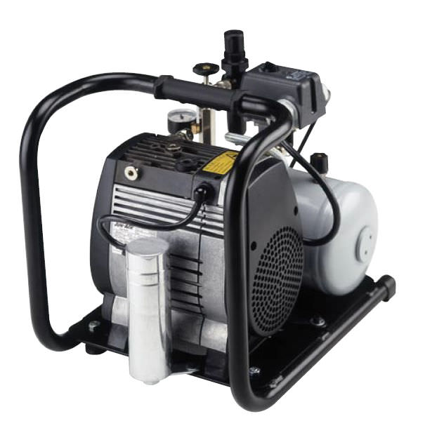 Rocking piston compressor - OF301-4B - JUN-AIR - air / electrically ...