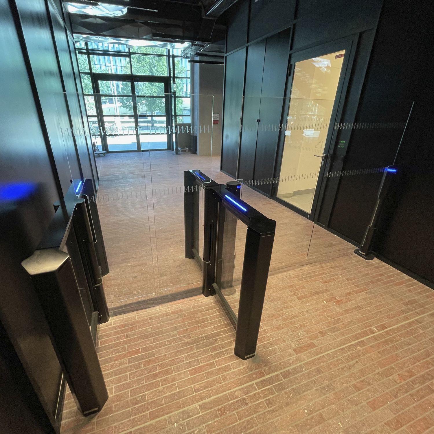 Automatic speed gate - PASO-Evo type SL - OLLAGNIER SCA - glass / for ...