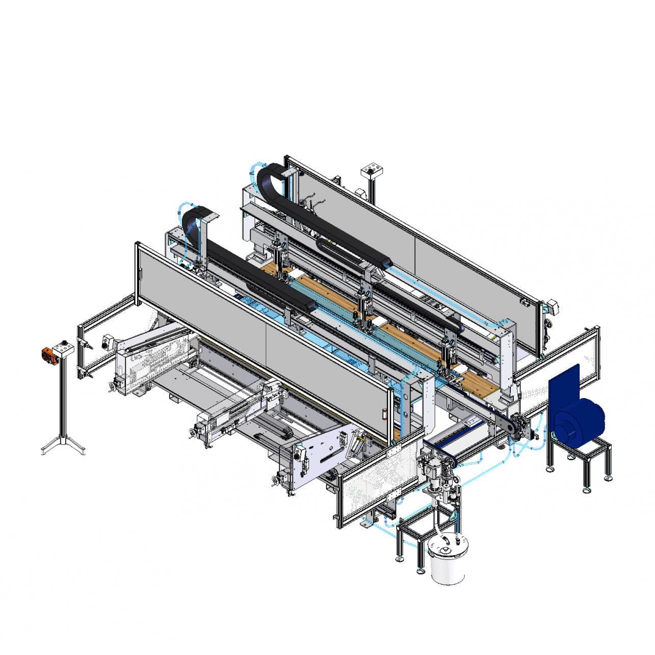 Semi-automatic assembly machine - AM1 - Panotec - window and door / for ...