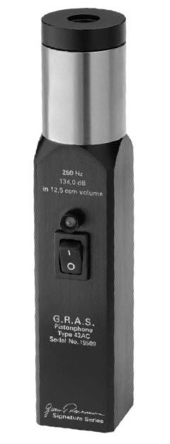 Pistonphone - 134 dB, 250 Hz | 42AC - G.R.A.S. Sound & Vibration