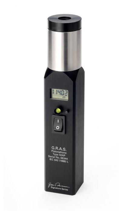 Pistonphone - 114 dB, 250 - 251.2 Hz | 42AP - G.R.A.S. Sound & Vibration