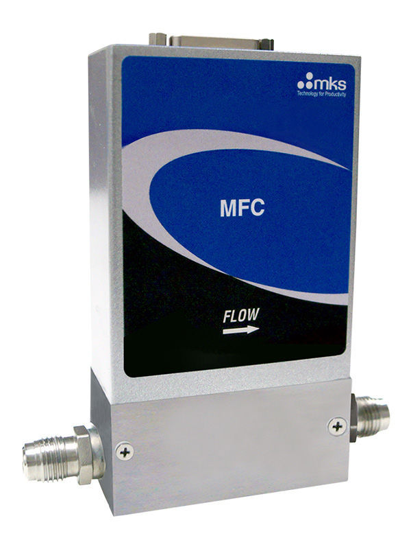 Thermal mass flow controller - IE50A - MKS Instruments - for gas