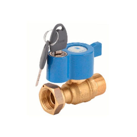 Ball valve - 637 series - SFERACO - manual / for water / male-female