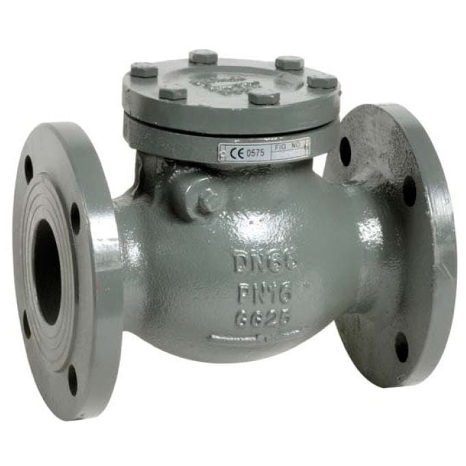 Swing check valve - 360 series - SFERACO - for water / flange ...