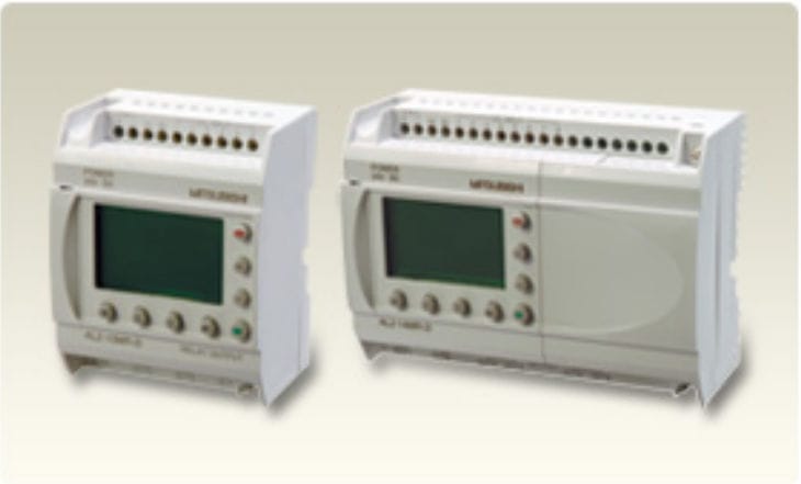 Compact PLC - ALPHA2 - MITSUBISHI Automation - integrated / DIN rail ...