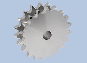 Straight-toothed sprocket wheel - Wippermann jr. - hub / conveyor chain