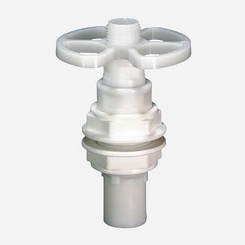 Manual valve - Lechler - for water / for tanks / washer