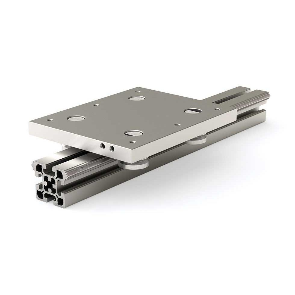 Roller linear guide - IVTAAG series - PBC Linear - wide / precision ...