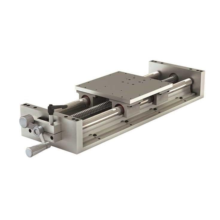 Slide linear guide - 2HCR - PBC Linear - ball screw / wide / stainless ...