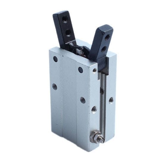 Angular gripper - MHFY series - Bimba - pneumatic / 2-jaw / double-acting