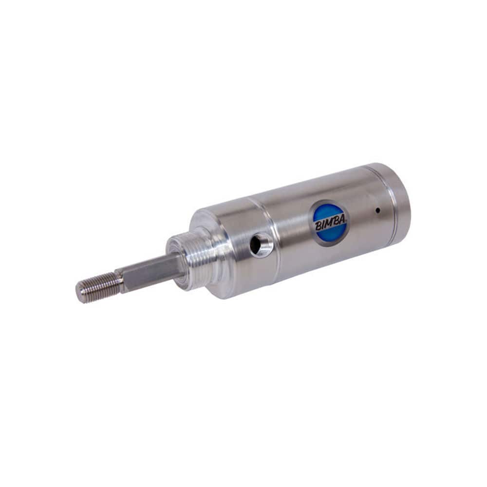 Pneumatic cylinder - NR series - Bimba - with piston rod / stainless ...