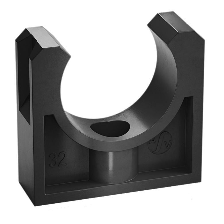 Pipe clip - d6 - ASV Stuebbe GmbH & Co. KG - PE / fixing