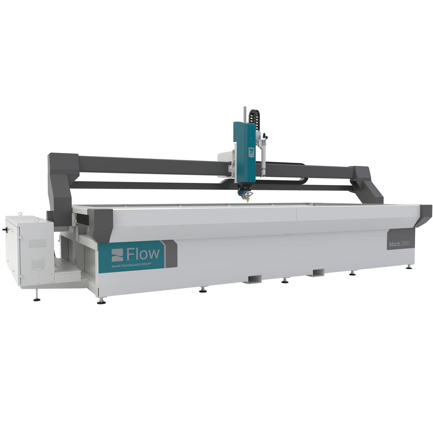 Waterjet cutting machine - MACH 200C - Flow Europe GmbH - Flow Waterjet ...