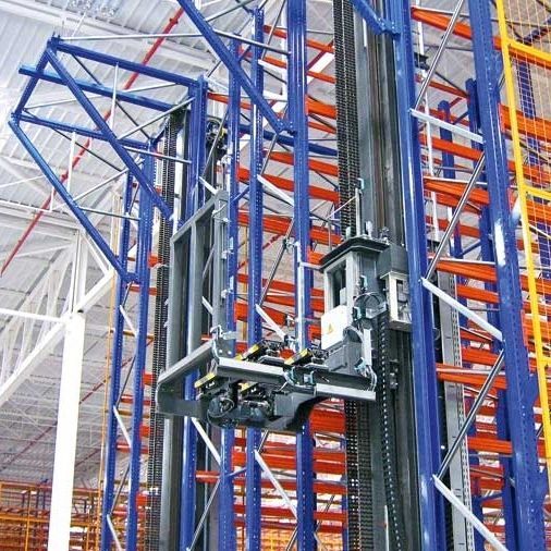 Storage system stacker crane - PUMA SR - WINKEL - for pallet / with ...