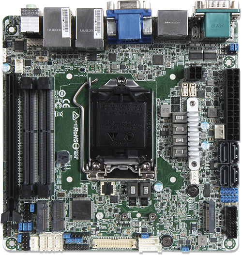 Mini-ITX single-board computer - WADE-8212-Q470E - PORTWELL - Intel® Celeron® / Intel® Pentium ...