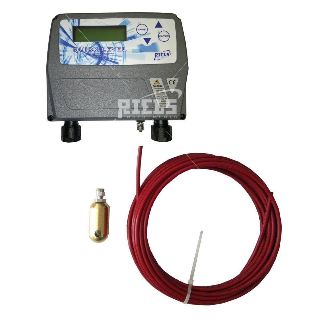 Hydrostatic level sensor - QUICK-STD-42 - Riels Instruments - for water ...