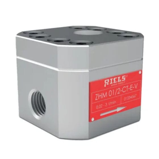 Gear flow meter - ZHM-CT - Riels Instruments - volume / for liquids ...