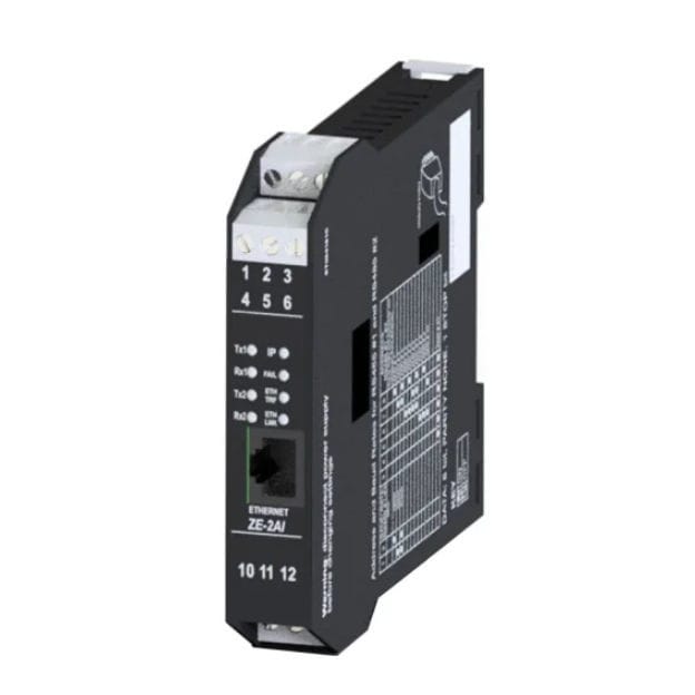 Input signal conditioning module - ZE-2AI - Riels Instruments - analog inputs / output / DIN rail