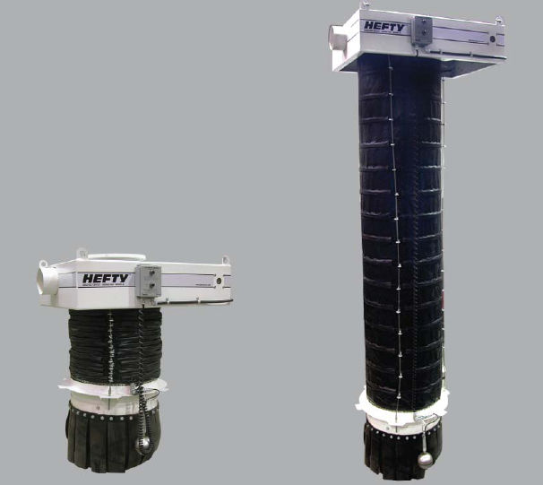 Open loading spout - Hefty™ 384 series - Dynamic Air - for trucks ...