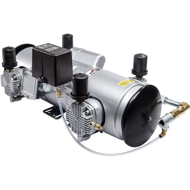Piston compressor - 7LDE-46S-M750X - GAST - air / electrically-powered ...