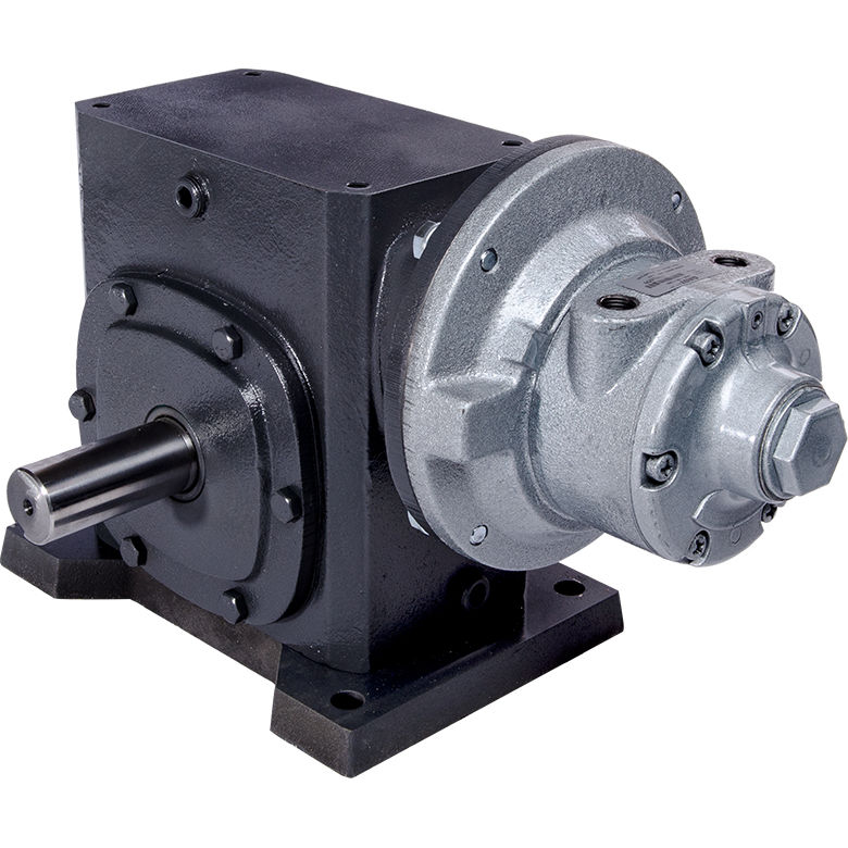 Pneumatic gear-motor - 4AM-CB40 (GM) - GAST - right angle / 500 W ...