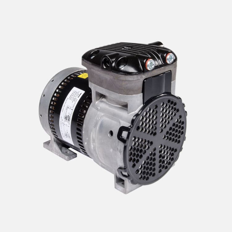 Rocking piston vacuum pump - 87R series - GAST - oil-free / single ...