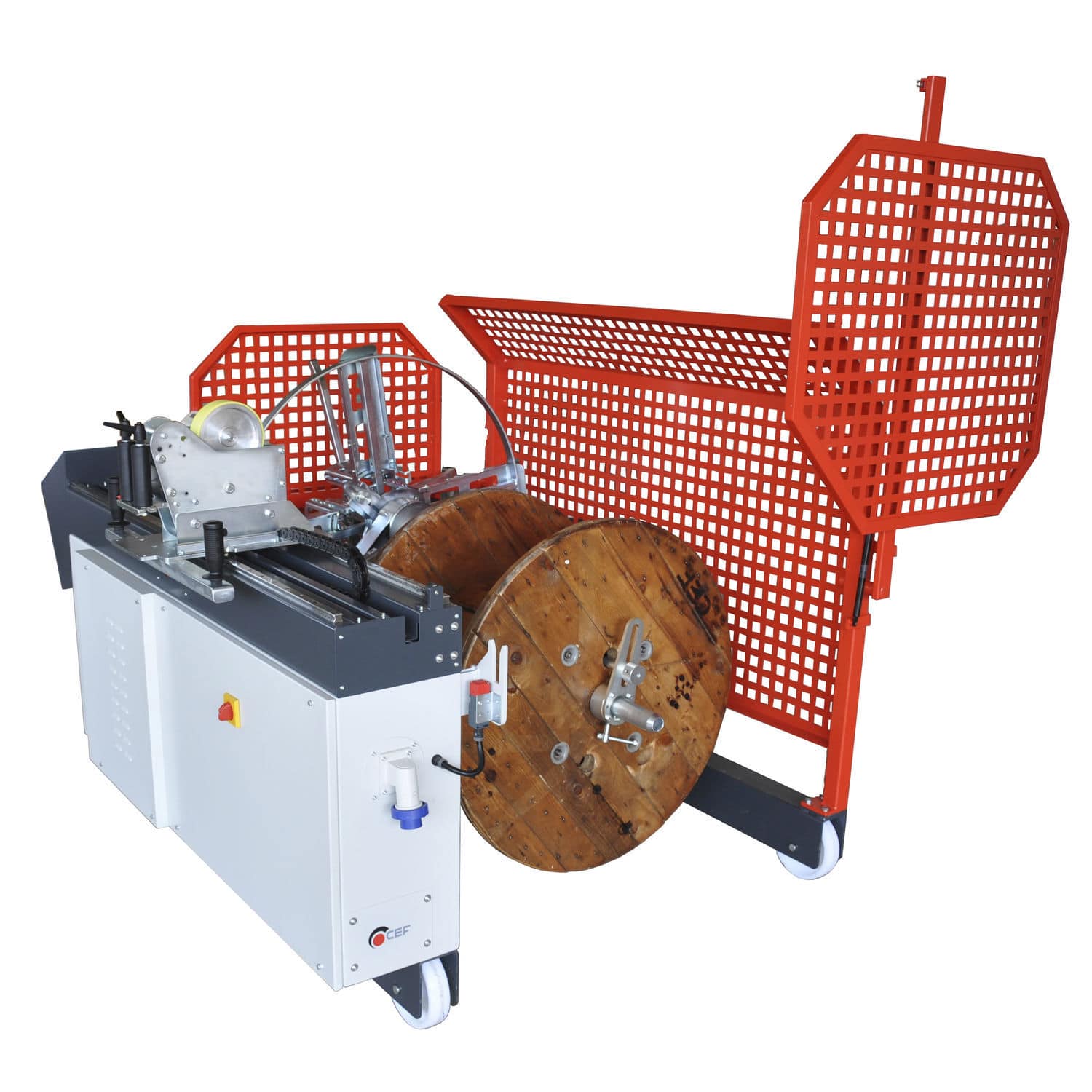 Cable coiler - 0800 . 1001S - CEF ENGINEERING s.r.l. - coil / for wire ...