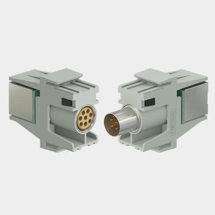 Pneumatic connector module - CTD-RJ45 series - Stäubli Electrical ...