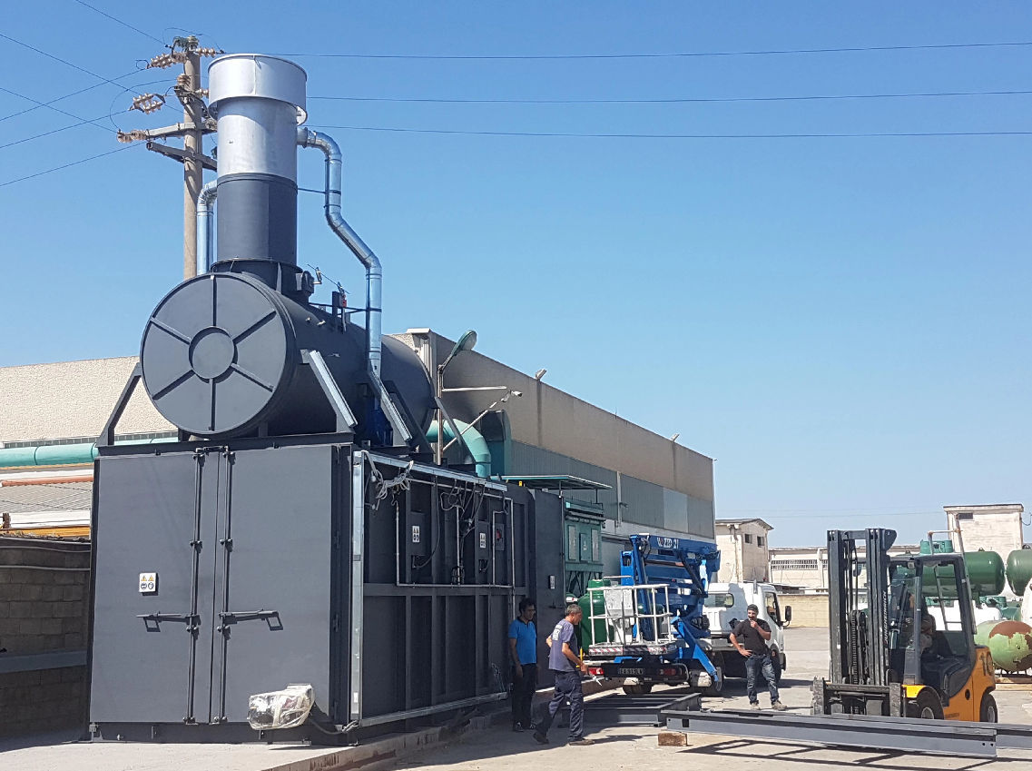 Chamber oven - TR - For.Tec. srl - regeneration / combustion ...