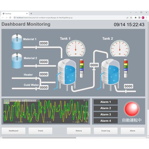 Monitoring software - CHS - CONTEC - management / programming / development