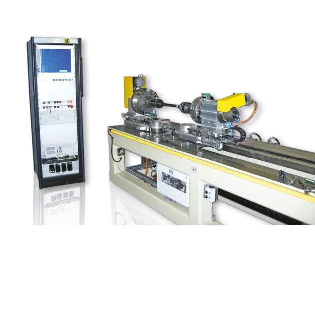 Torque test stand - Blum-Novotest - concentricity / torsion / motorized