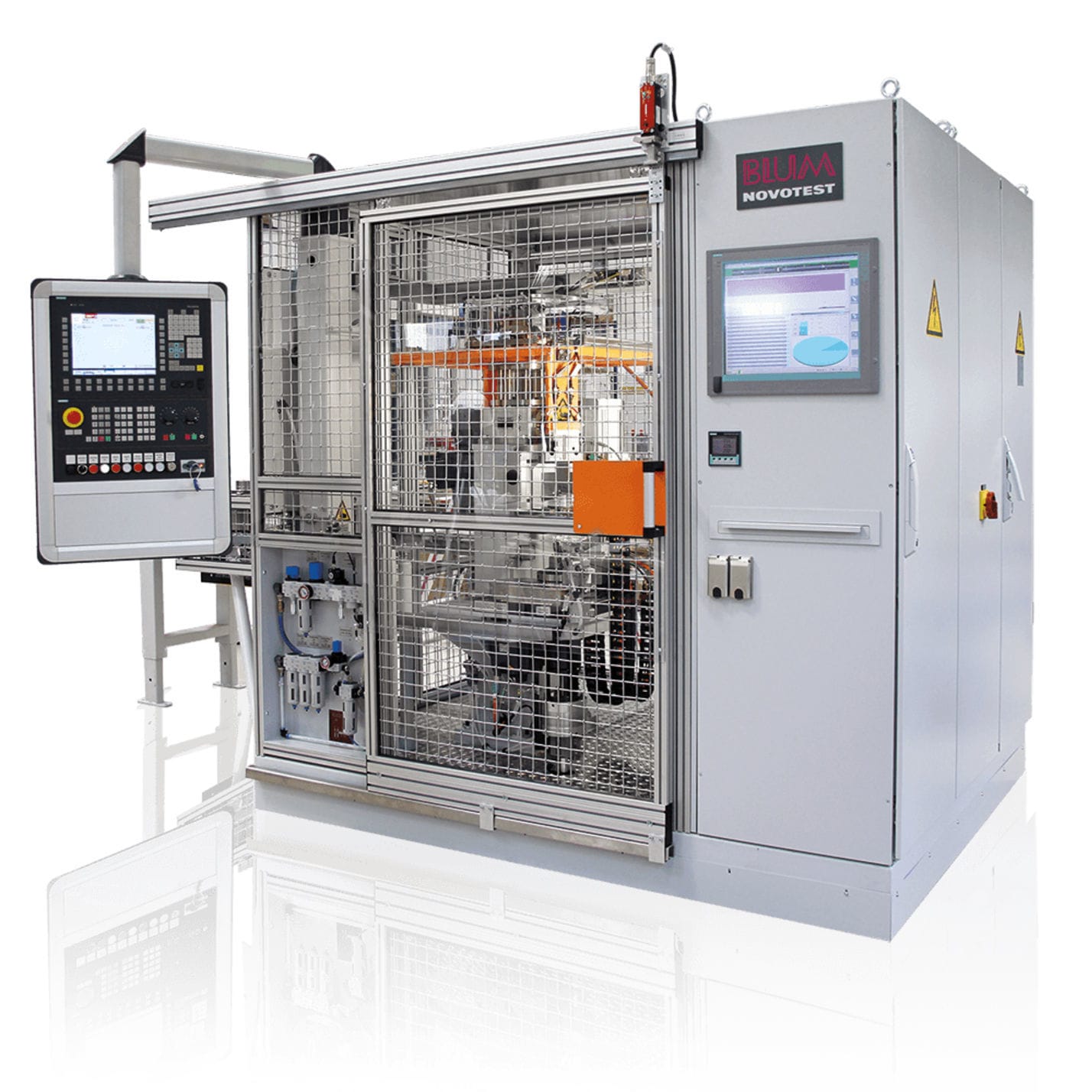 Eddy current inspection system - Blum-Novotest - automatic / crack ...