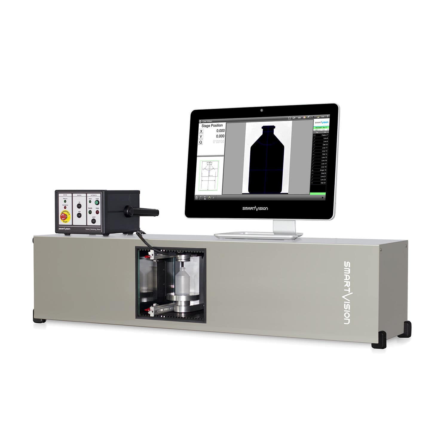 Diameter measuring machine - Smart_Projector Pharma - SmartVision S.r.l ...