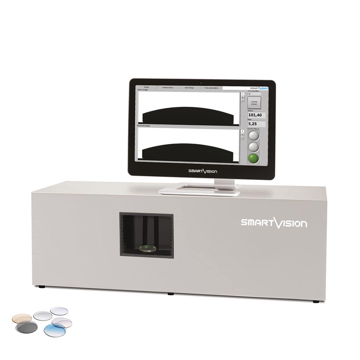 Curve radius measuring machine - Smart_Base - SmartVision S.r.l ...