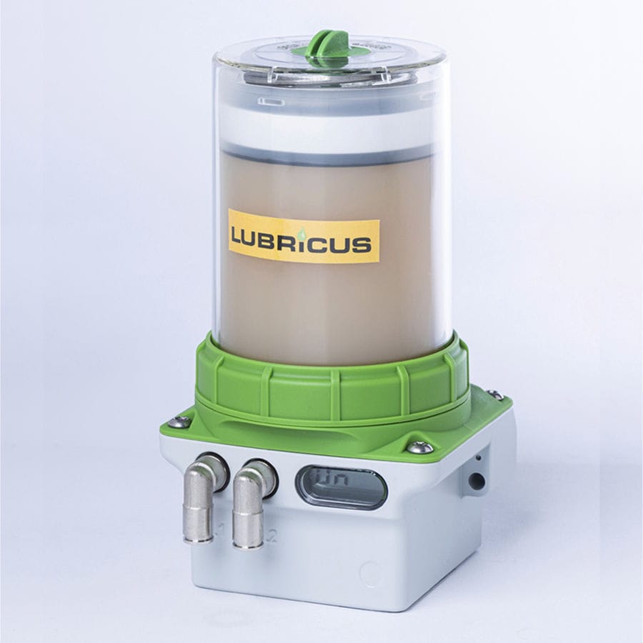 Battery-powered lubrication system - Lubricus B - GRUETZNER GmbH - oil / grease / multi-point
