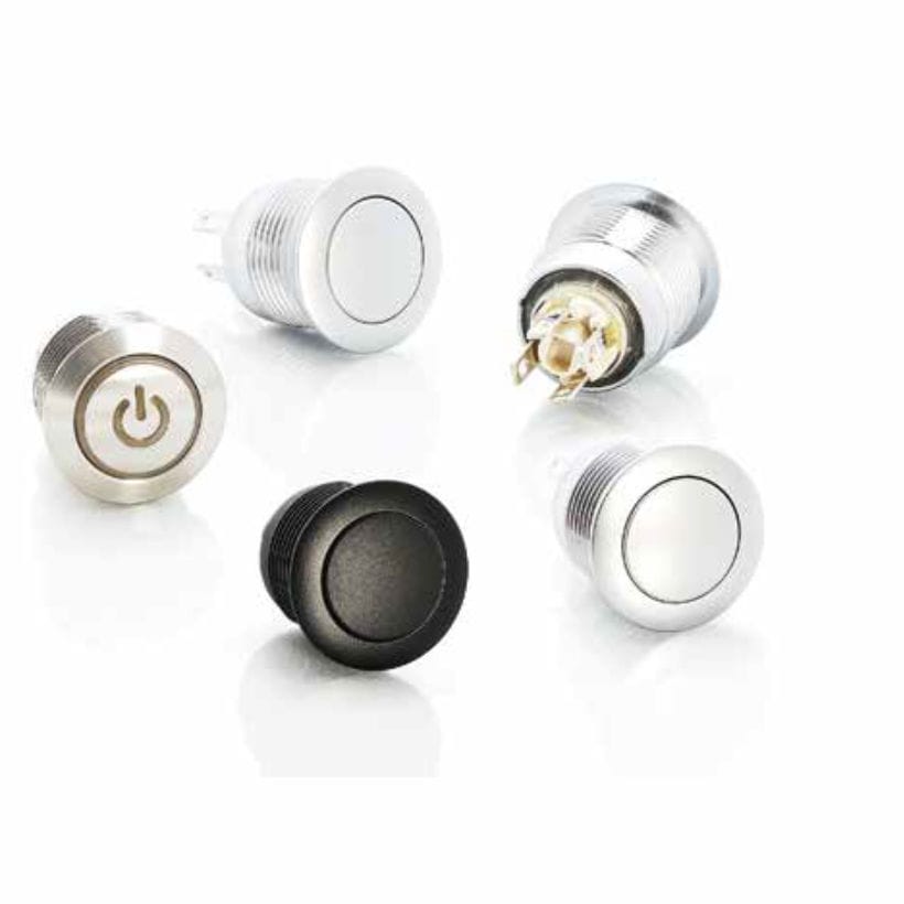 Touch push-button switch - WSA57M series - LUMEX - waterproof / IP67 ...