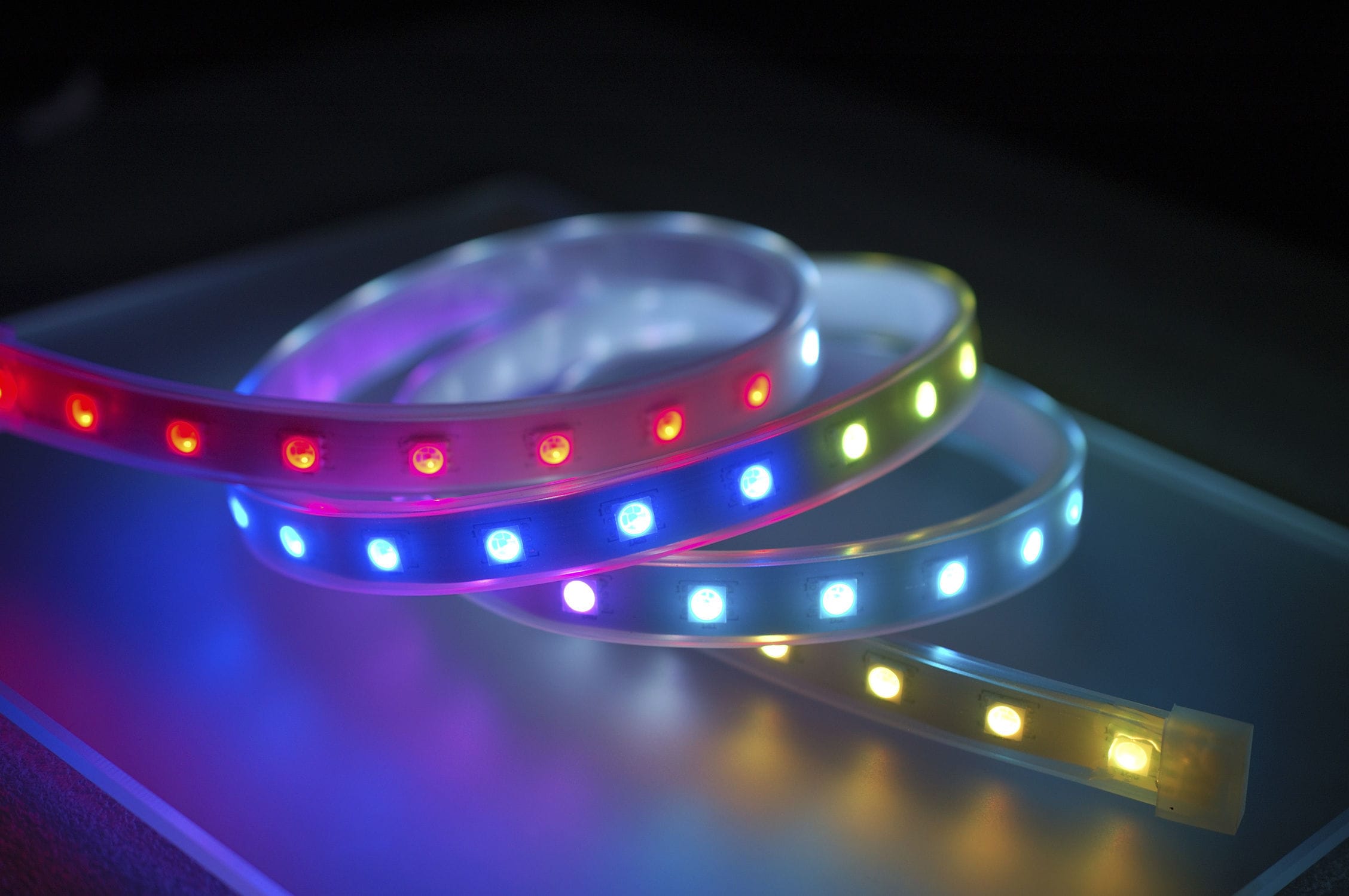 Colored LED - SMD-LX5050RGB-TR - LUMEX - strip / SMD / industry