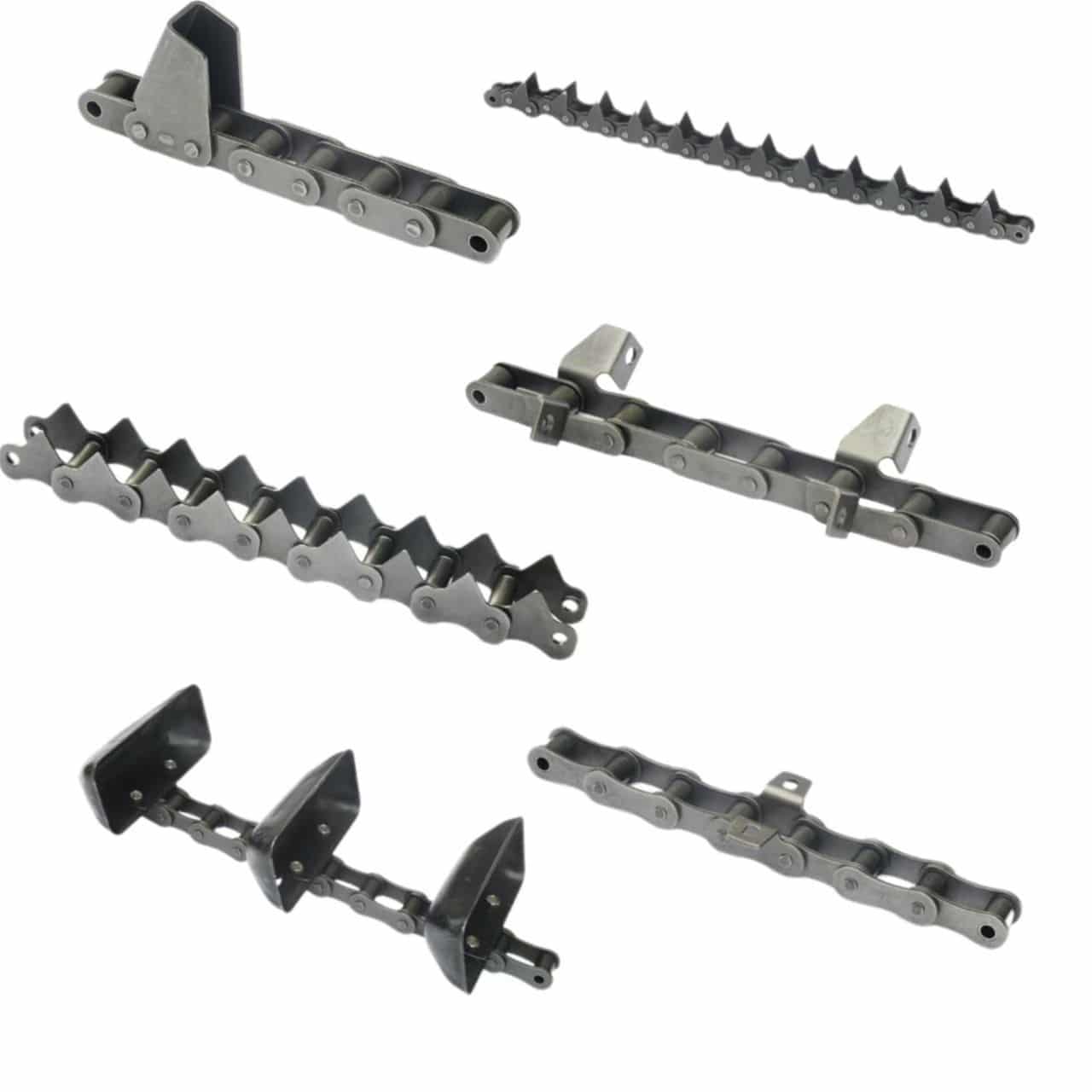 Transmission chain - CA series - Ocean Industry - steel / zinc / lube-free