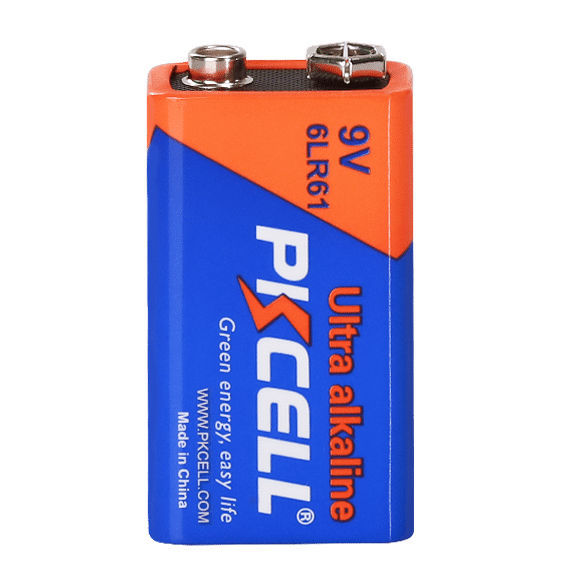 Alkaline battery - 6LR61 - Shenzhen PKCELL Battery Co. Ltd - prismatic ...